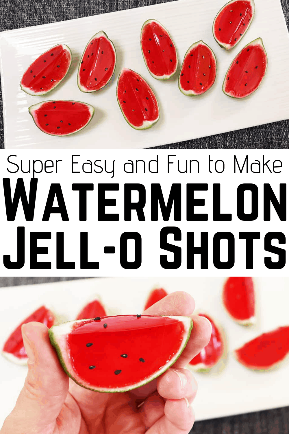Watermelon-Lime Jello Shots - Don't Touch My Knife
